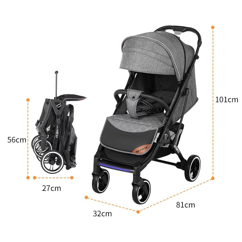 eeGee - DEÄREST 819 Plus Baby Stroller